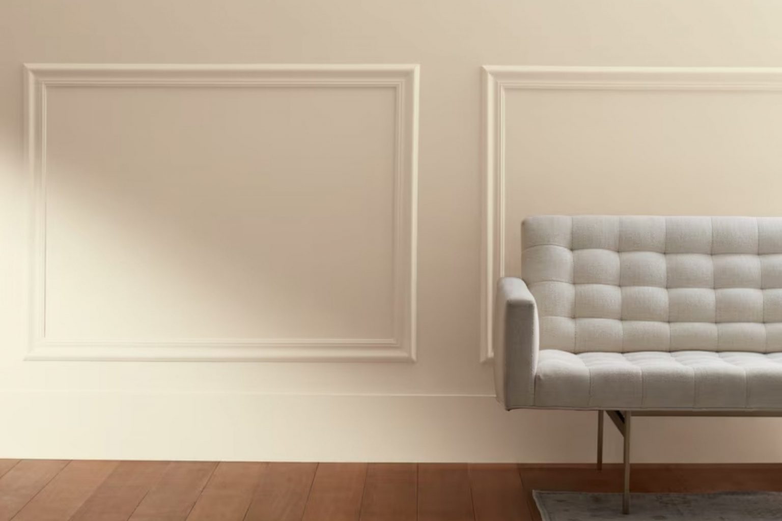 Natural Linen 966 Paint Color by Benjamin Moore - DecorCreek