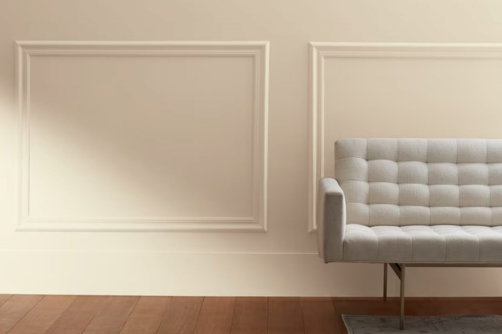 Natural Linen 966 Paint Color by Benjamin Moore - DecorCreek