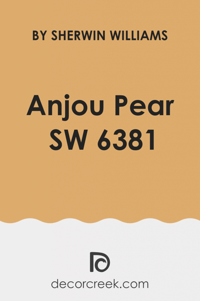 Anjou Pear SW 6381 Paint Color by Sherwin Williams - DecorCreek