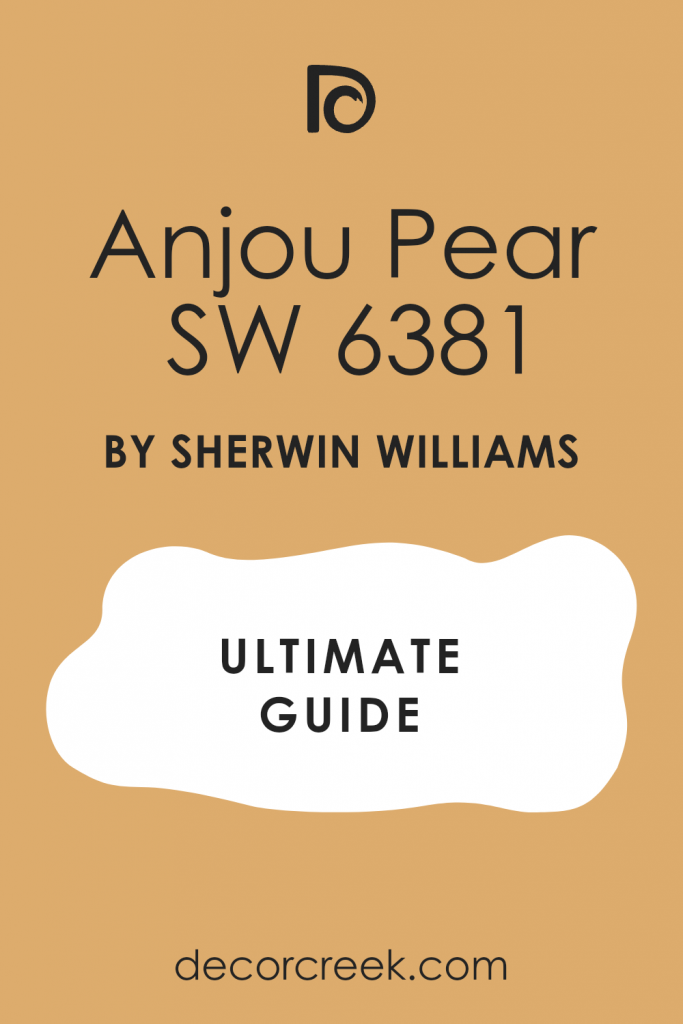 Anjou Pear SW 6381 Paint Color by Sherwin Williams - DecorCreek