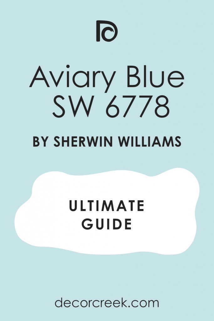 Aviary Blue SW 6778 Paint Color by Sherwin Williams - DecorCreek