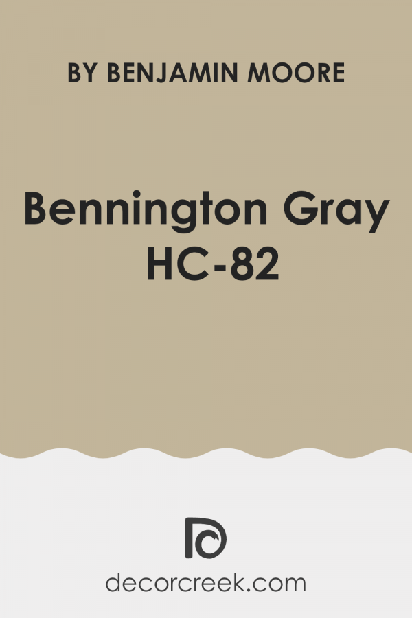 Bennington Gray HC-82 Paint Color by Benjamin Moore - DecorCreek