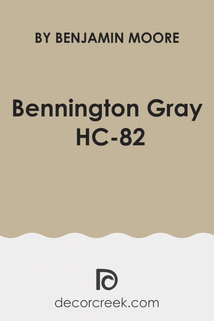 Bennington Gray HC-82 Paint Color by Benjamin Moore - DecorCreek