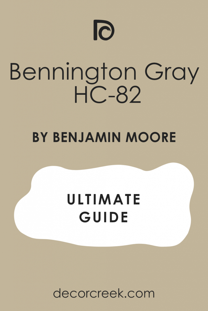 Bennington Gray HC-82 Paint Color by Benjamin Moore - DecorCreek