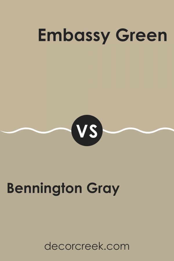 Bennington Gray HC-82 Paint Color by Benjamin Moore - DecorCreek