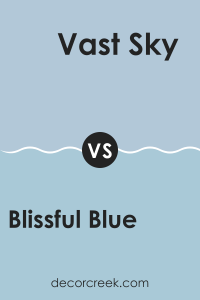 Blissful Blue SW 6527 Paint Color by Sherwin Williams - DecorCreek