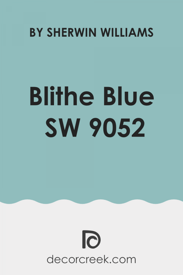Blithe Blue SW 9052 Paint Color by Sherwin Williams - DecorCreek