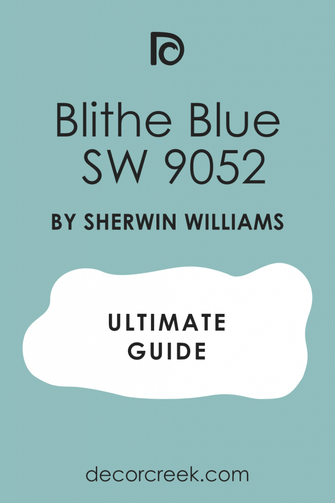Blithe Blue SW 9052 Paint Color by Sherwin Williams - DecorCreek