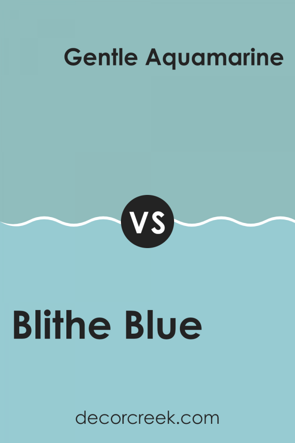 Blithe Blue SW 9052 Paint Color by Sherwin Williams - DecorCreek