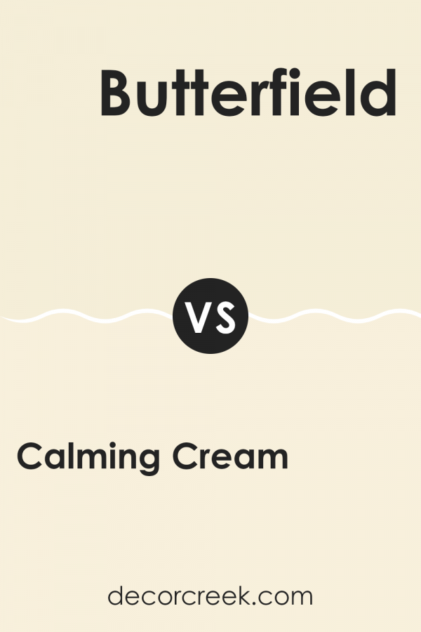 Calming Cream OC-105 Paint Color by Benjamin Moore - DecorCreek