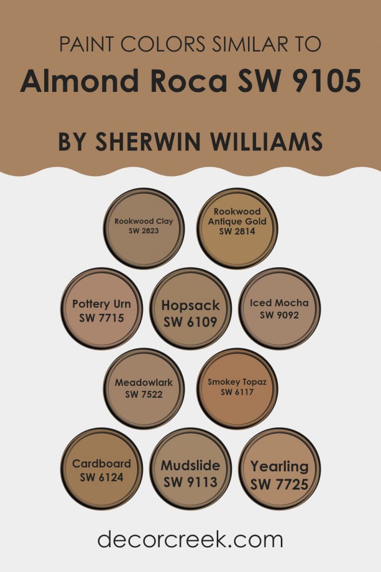 Almond Roca SW 9105 Paint Color by Sherwin Williams - DecorCreek