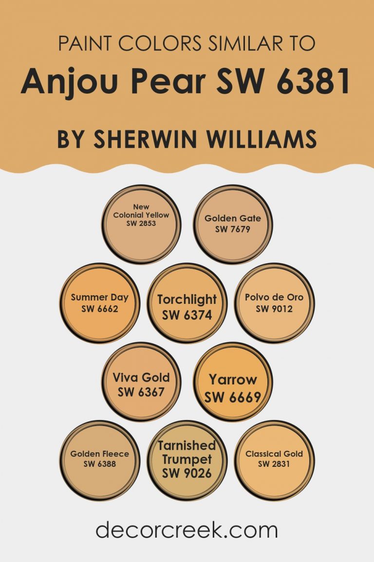 Anjou Pear SW 6381 Paint Color by Sherwin Williams - DecorCreek