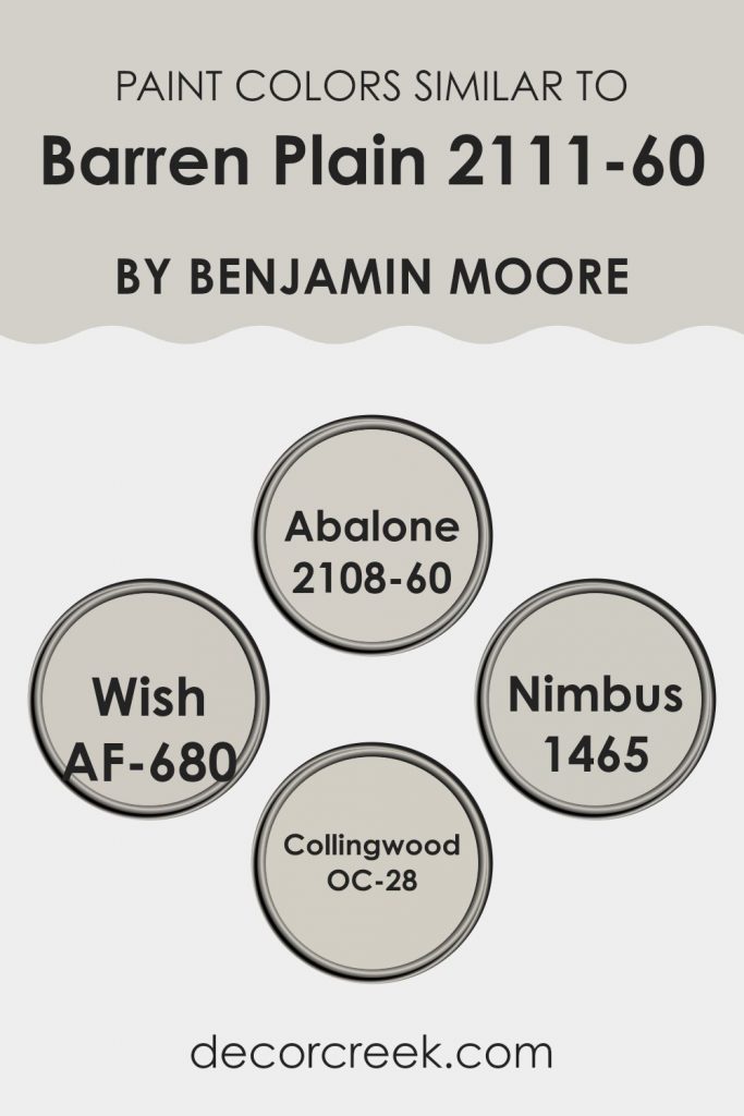 Barren Plain 2111-60 Paint Color by Benjamin Moore - DecorCreek