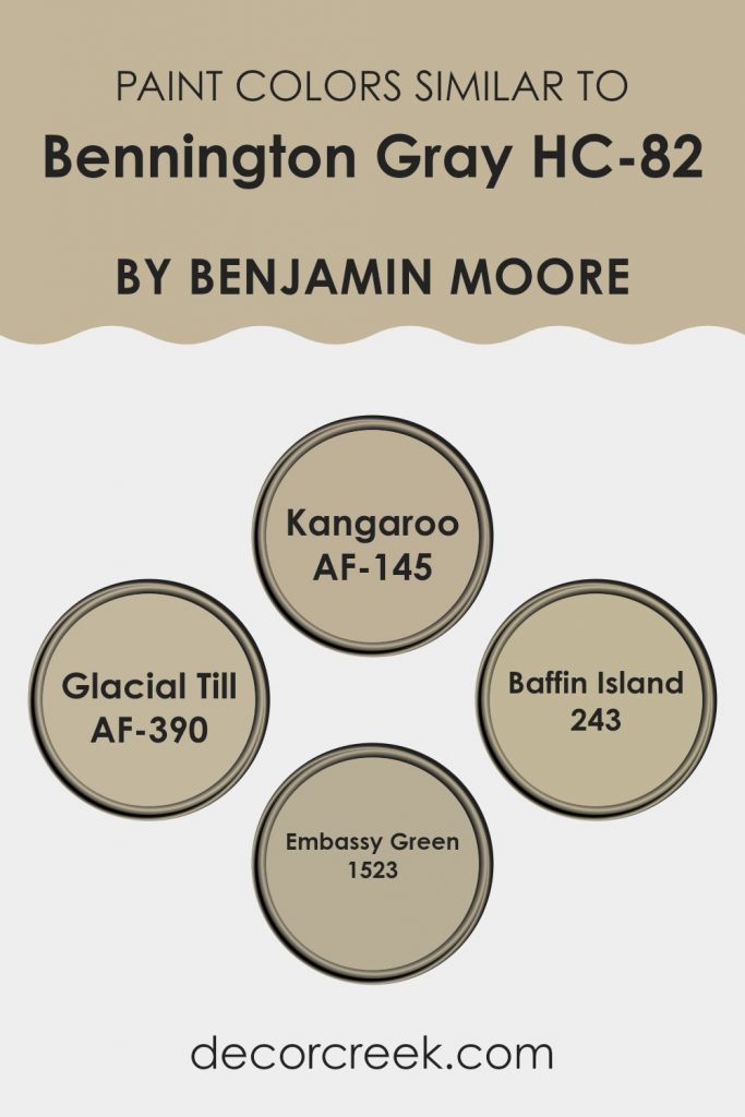 Bennington Gray HC-82 Paint Color by Benjamin Moore - DecorCreek