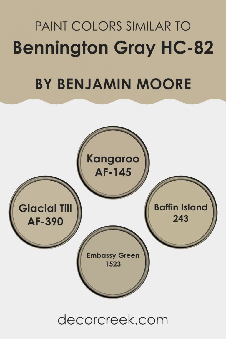 Bennington Gray HC-82 Paint Color by Benjamin Moore - DecorCreek