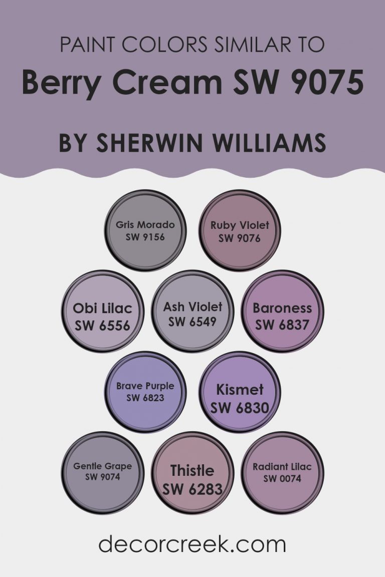 Berry Cream SW 9075 Paint Color by Sherwin Williams - DecorCreek