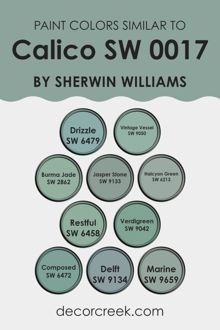 Calico SW 0017 Paint Color by Sherwin Williams - DecorCreek