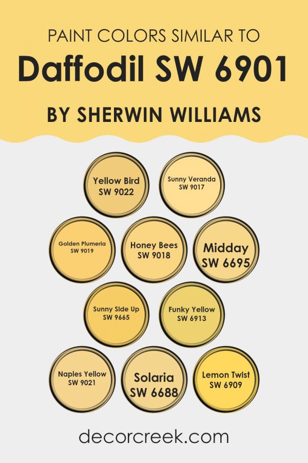 Daffodil SW 6901 Paint Color by Sherwin Williams - DecorCreek
