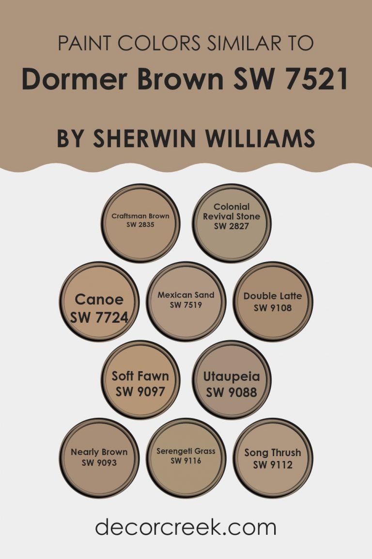 Dormer Brown SW 7521 Paint Color by Sherwin Williams - DecorCreek