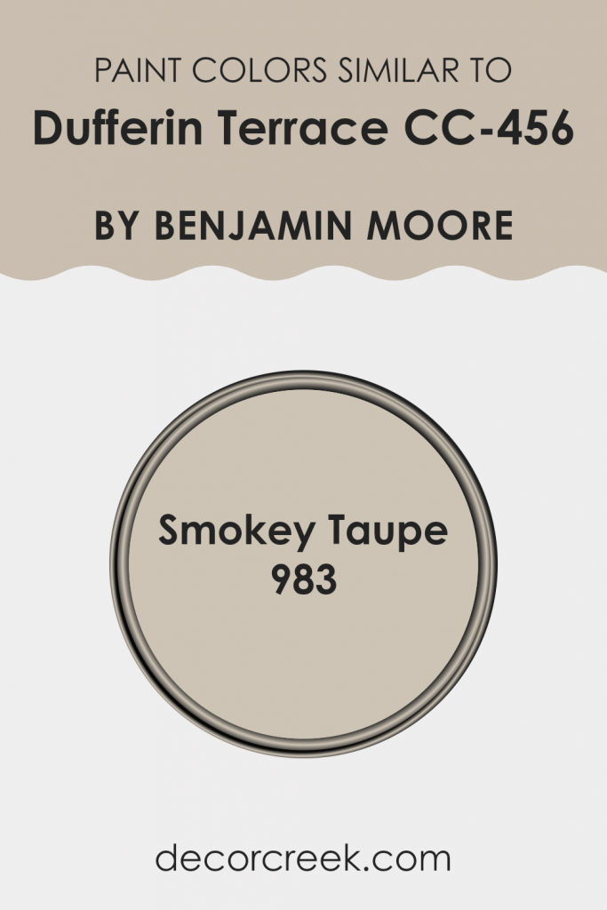 Dufferin Terrace CC-456 Paint Color by Benjamin Moore - DecorCreek