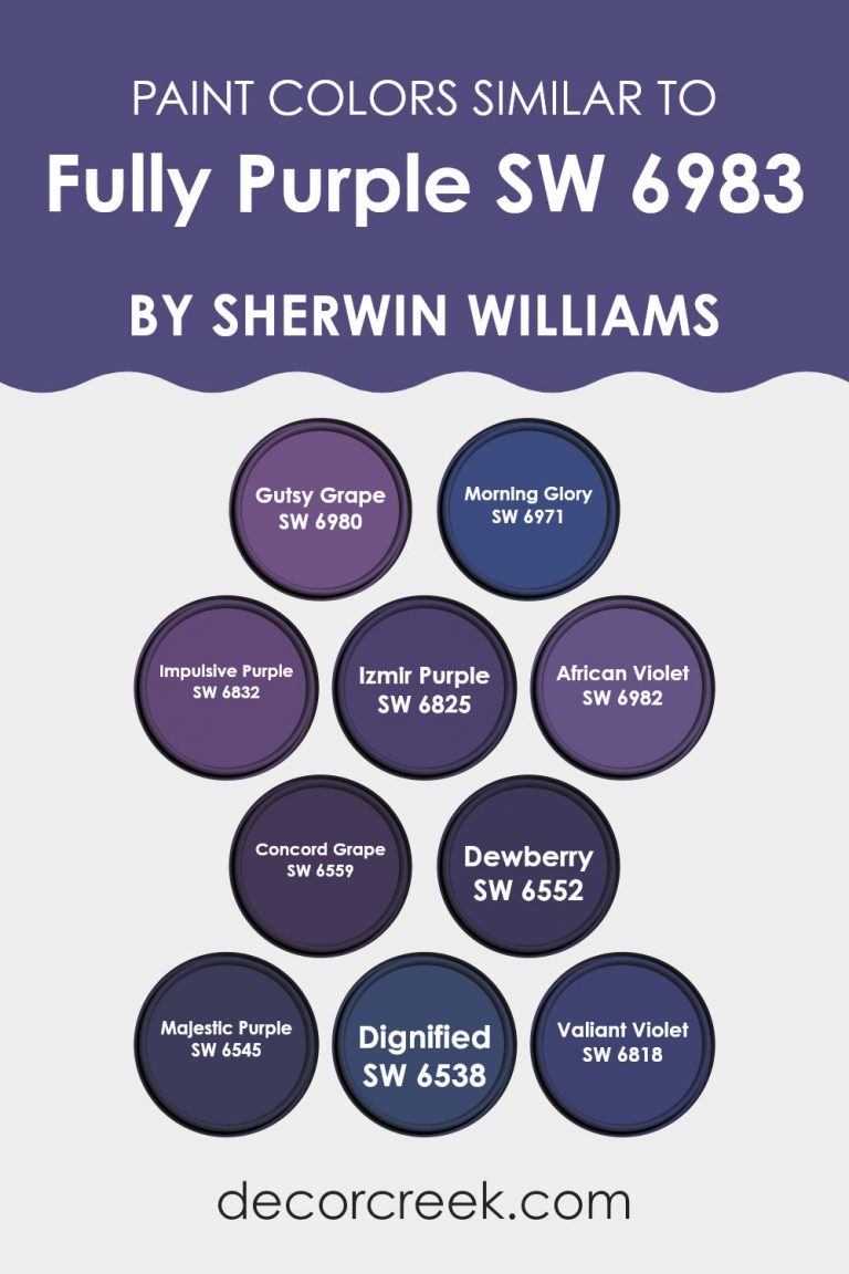 Fully Purple SW 6983 Paint Color by Sherwin Williams - DecorCreek