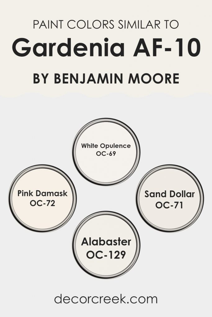Gardenia AF-10 Paint Color by Benjamin Moore - DecorCreek