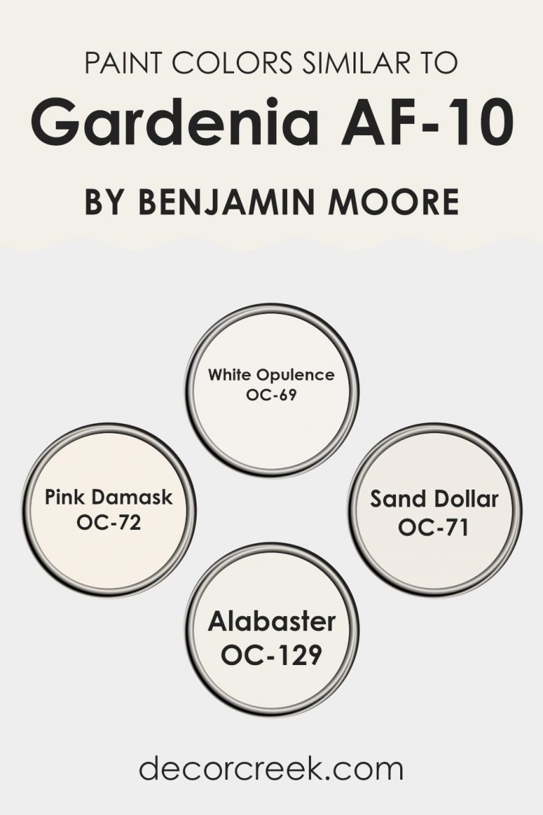 Gardenia AF-10 Paint Color by Benjamin Moore - DecorCreek
