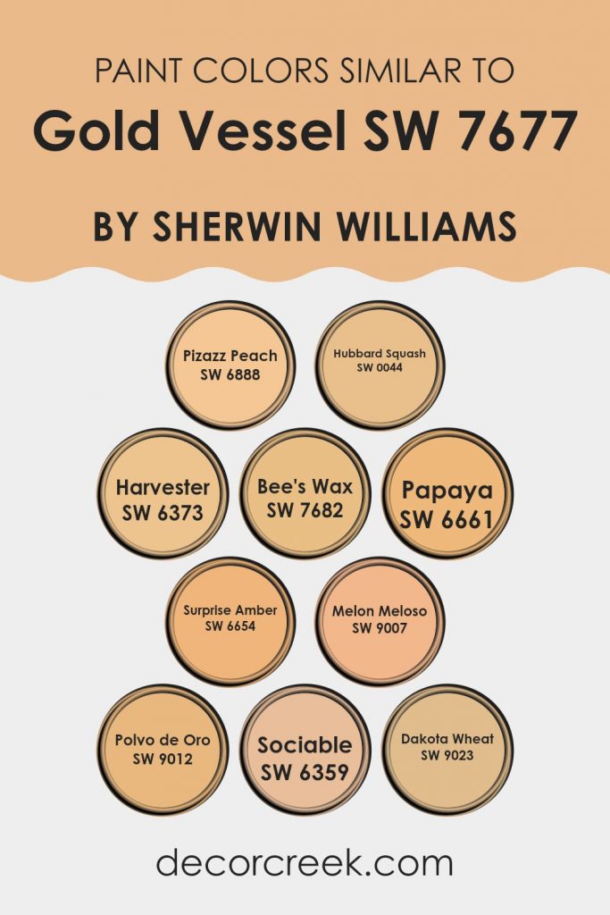 Gold Vessel SW 7677 Paint Color by Sherwin Williams - DecorCreek