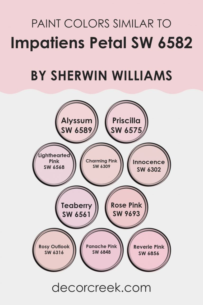 Impatiens Petal SW 6582 Paint Color by Sherwin Williams - DecorCreek