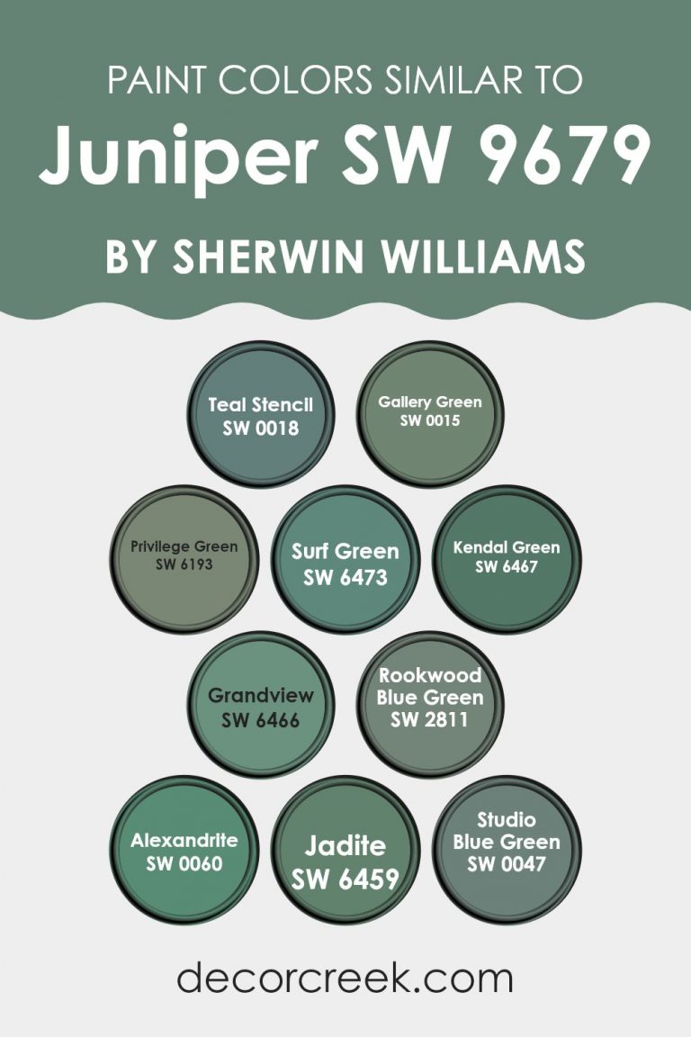 Juniper SW 9679 Paint Color by Sherwin Williams - DecorCreek