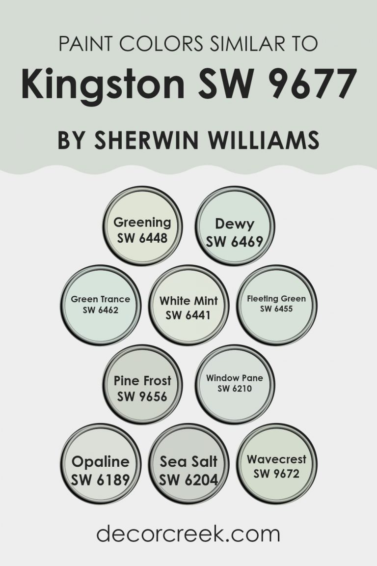Kingston SW 9677 Paint Color by Sherwin Williams - DecorCreek