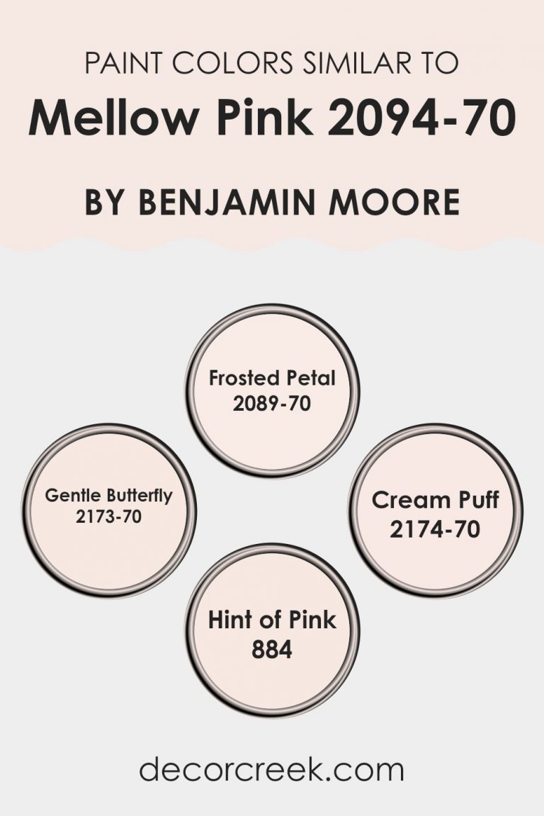 Mellow Pink 2094-70 Paint Color by Benjamin Moore - DecorCreek