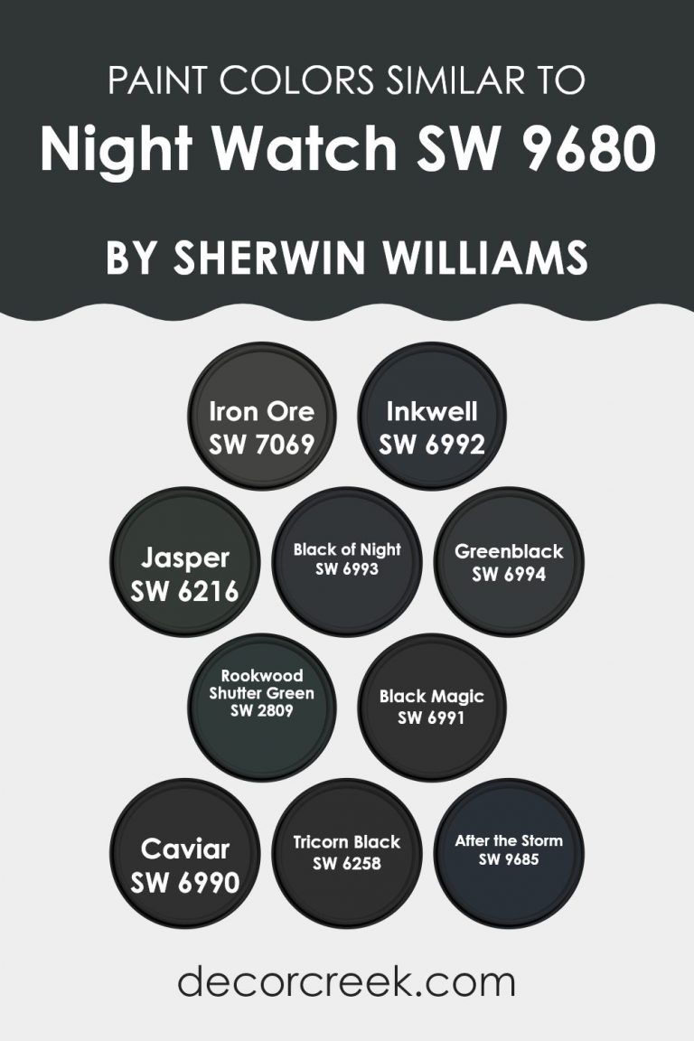 Night Watch SW 9680 Paint Color by Sherwin Williams - DecorCreek