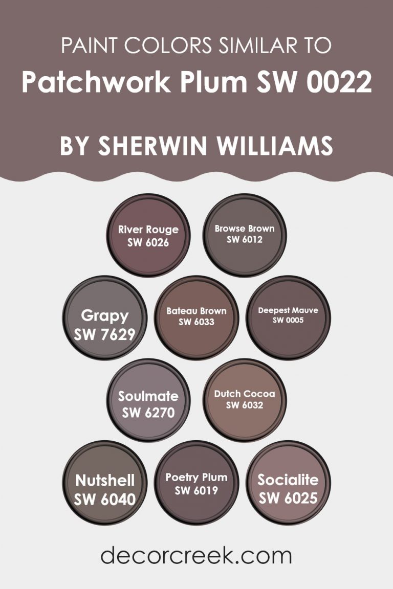 Patchwork Plum SW 0022 Paint Color by Sherwin Williams - DecorCreek