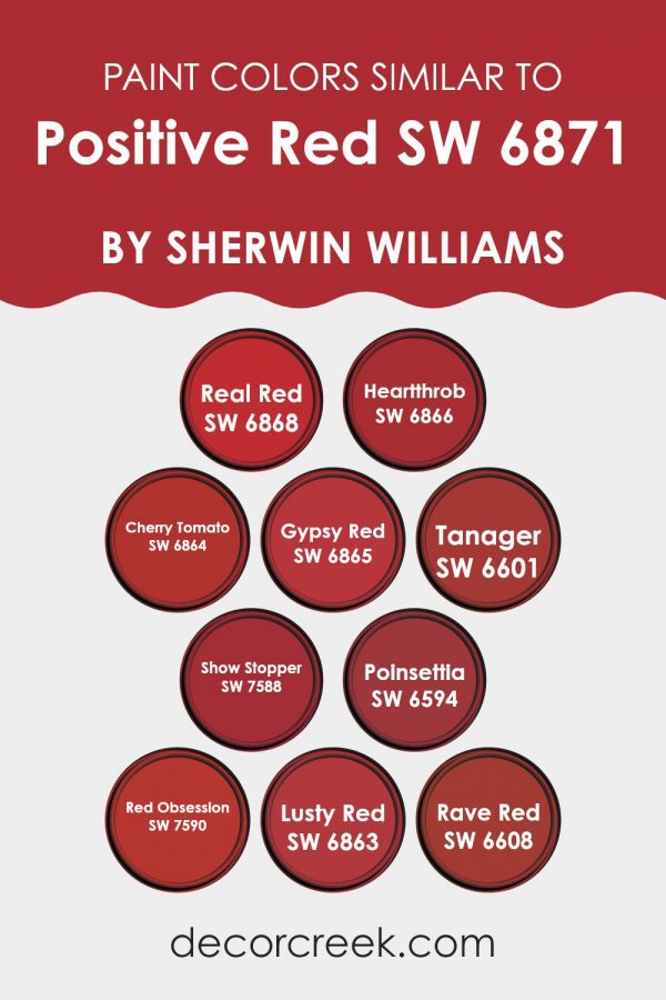 Positive Red SW 6871 Paint Color by Sherwin Williams - DecorCreek