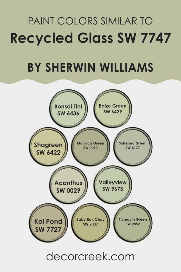 Recycled Glass SW 7747 Paint Color by Sherwin Williams - DecorCreek