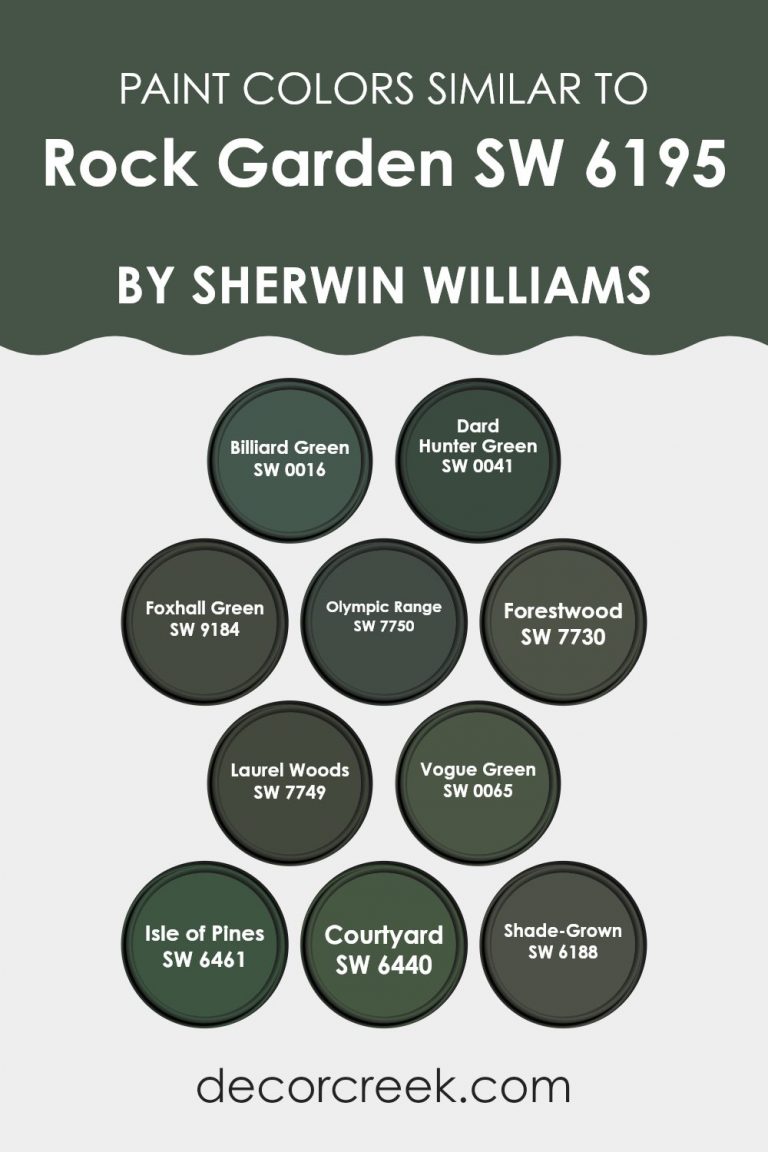 Rock Garden SW 6195 Paint Color by Sherwin Williams - DecorCreek