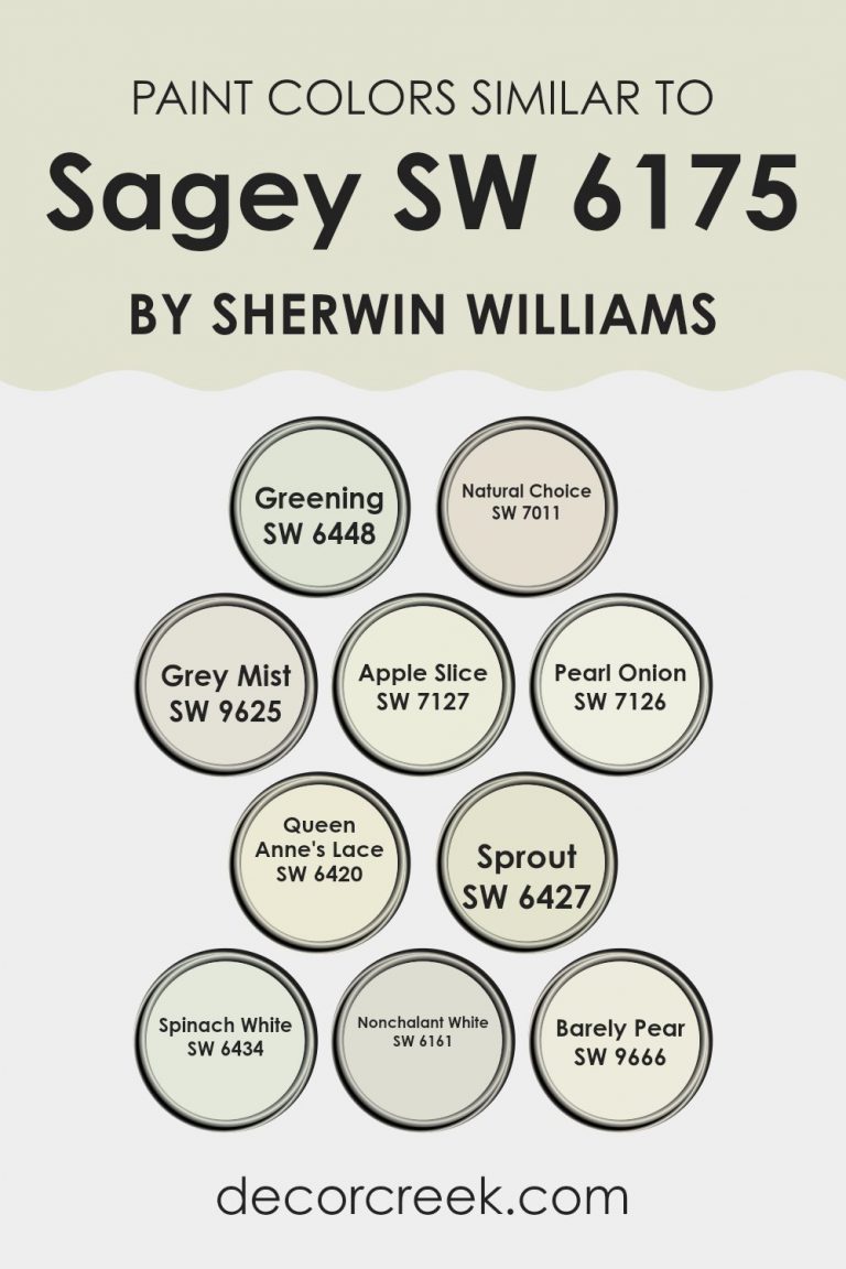 Sagey SW 6175 Paint Color by Sherwin Williams - DecorCreek