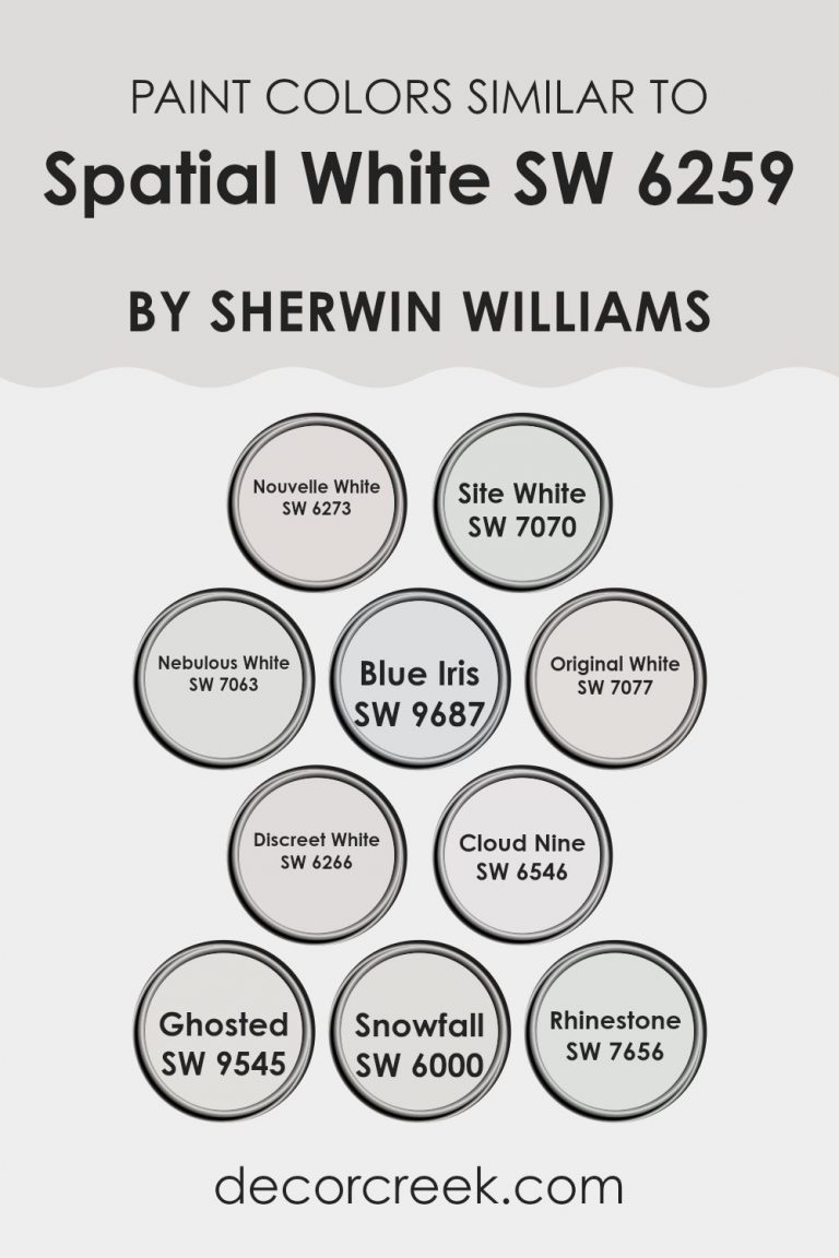 Spatial White SW 6259 Paint Color by Sherwin Williams - DecorCreek