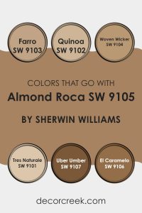 Almond Roca SW 9105 Paint Color by Sherwin Williams - DecorCreek
