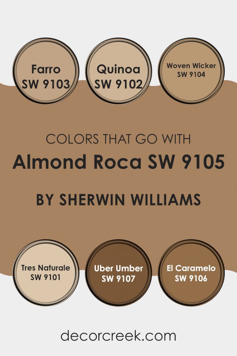 Almond Roca SW 9105 Paint Color by Sherwin Williams - DecorCreek