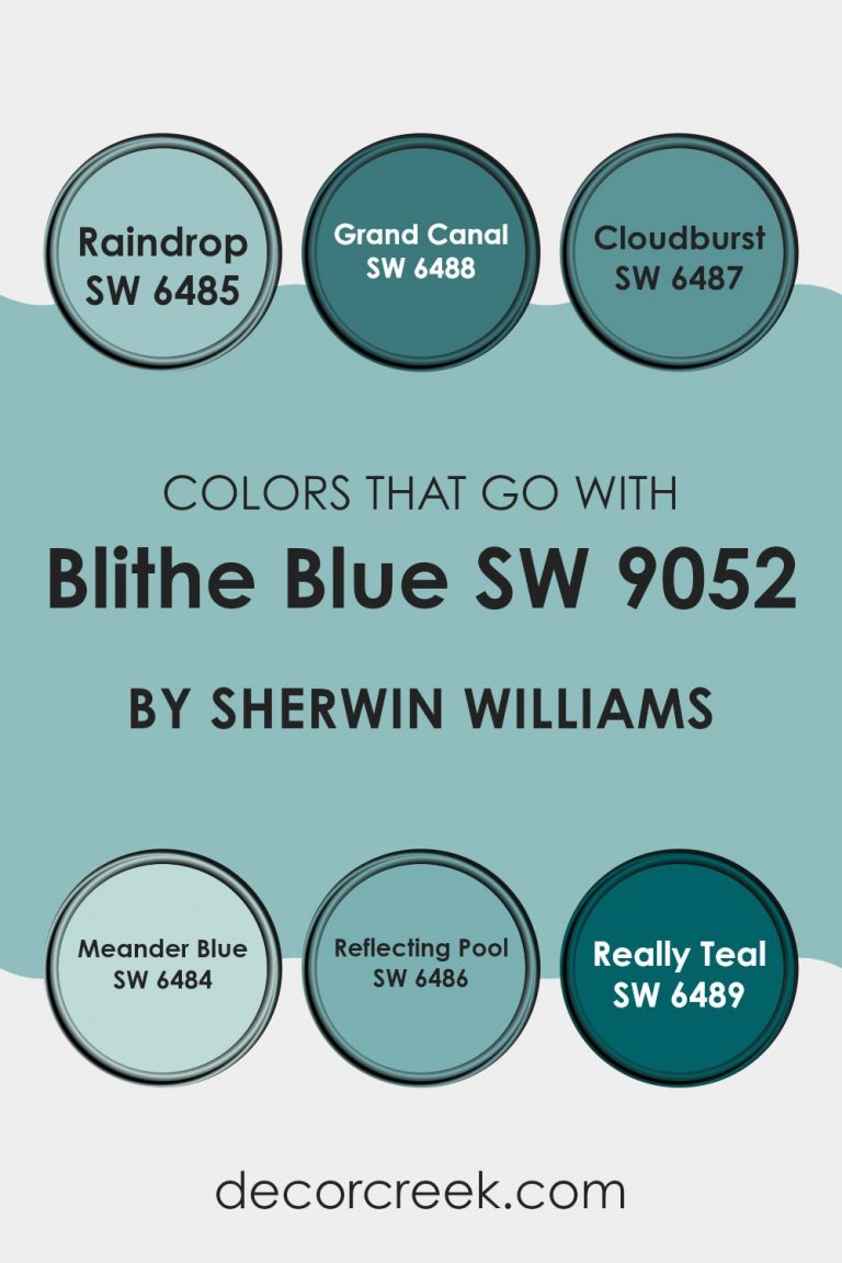 Blithe Blue SW 9052 Paint Color by Sherwin Williams - DecorCreek