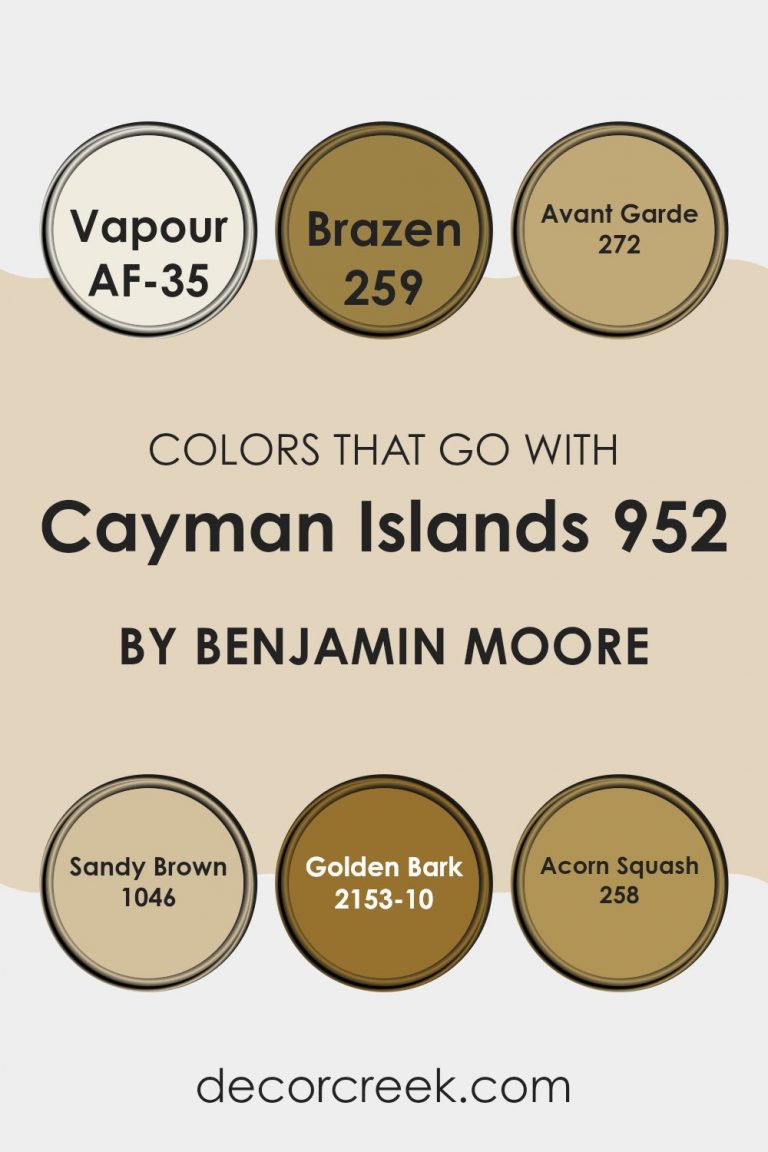 Cayman Islands 952 Paint Color by Benjamin Moore - DecorCreek