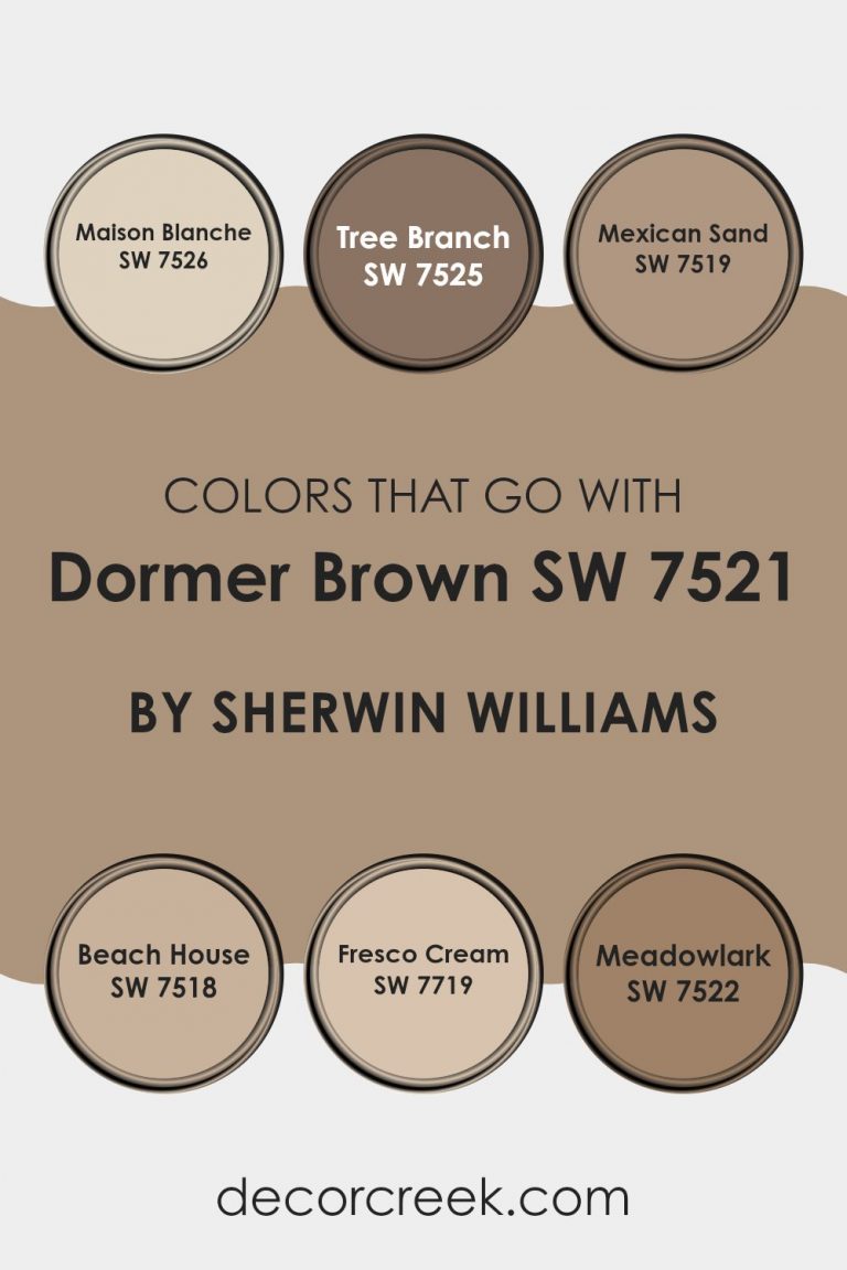 Dormer Brown SW 7521 Paint Color by Sherwin Williams - DecorCreek