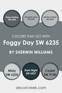 Foggy Day SW 6235 Paint Color by Sherwin Williams - DecorCreek