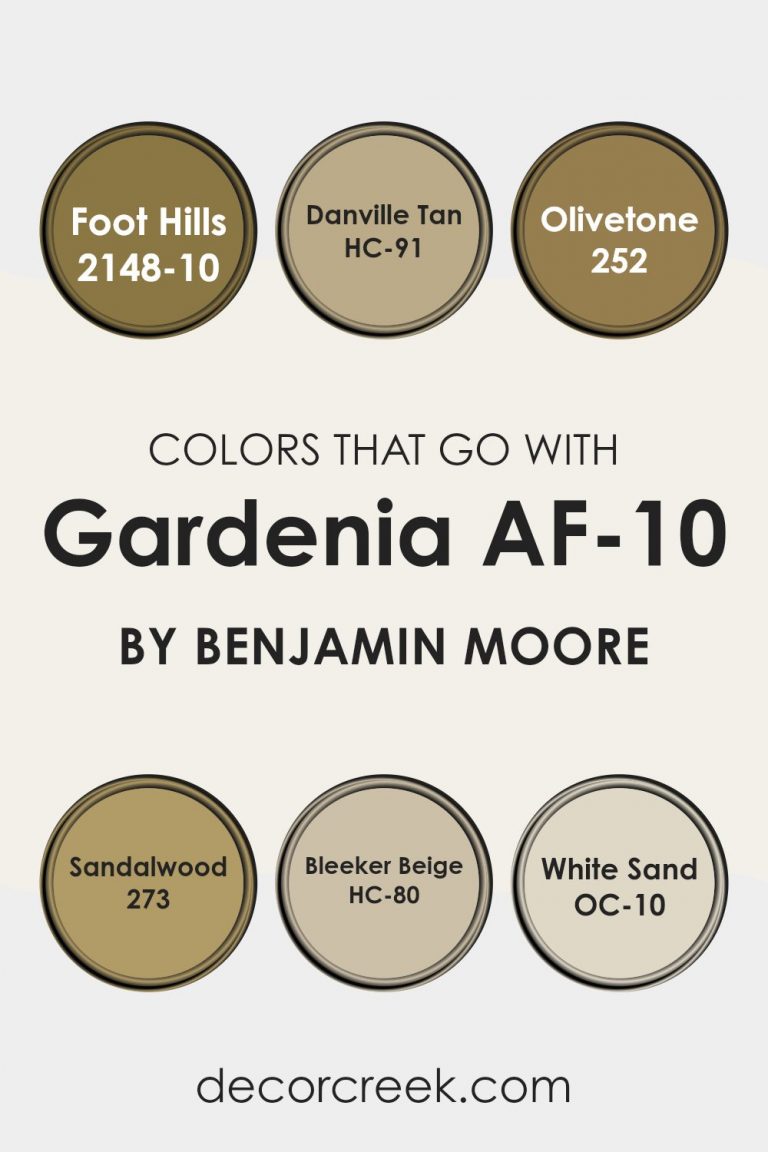 Gardenia AF-10 Paint Color by Benjamin Moore - DecorCreek