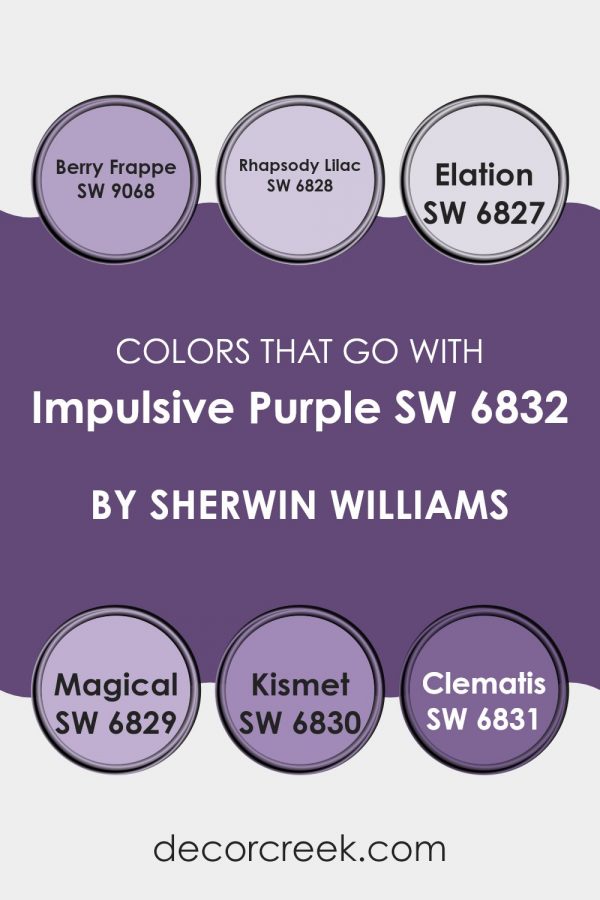 Impulsive Purple SW 6832 Paint Color by Sherwin Williams - DecorCreek
