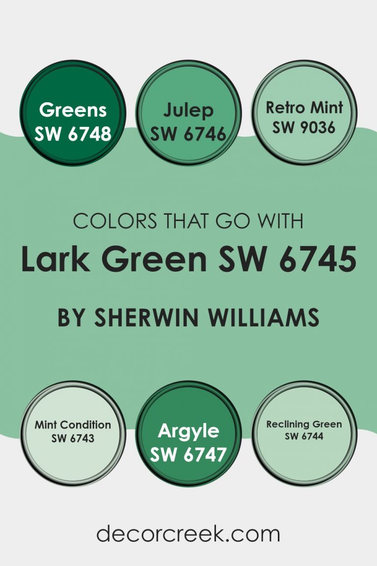 Lark Green SW 6745 Paint Color by Sherwin Williams - DecorCreek