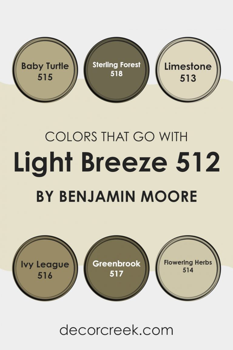 Light Breeze 512 Paint Color by Benjamin Moore - DecorCreek