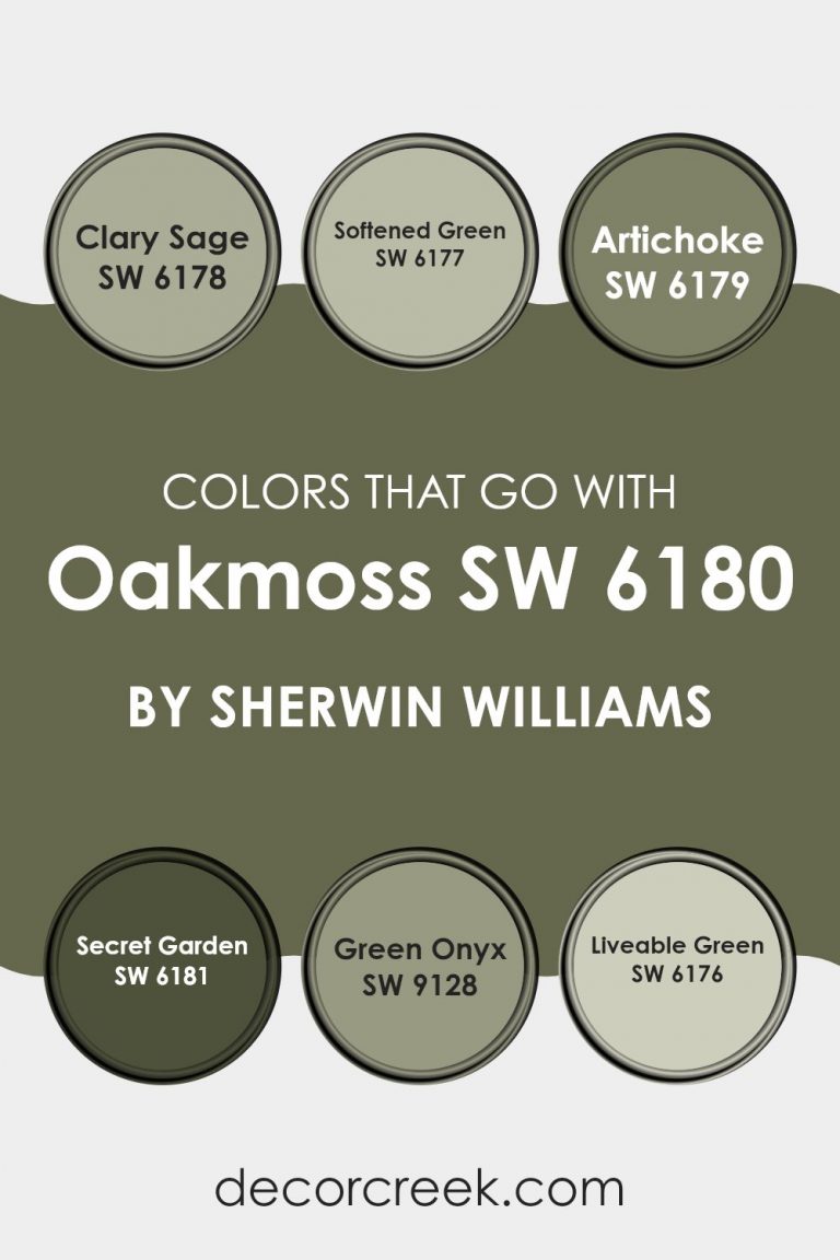 Oakmoss SW 6180 Paint Color by Sherwin Williams - DecorCreek